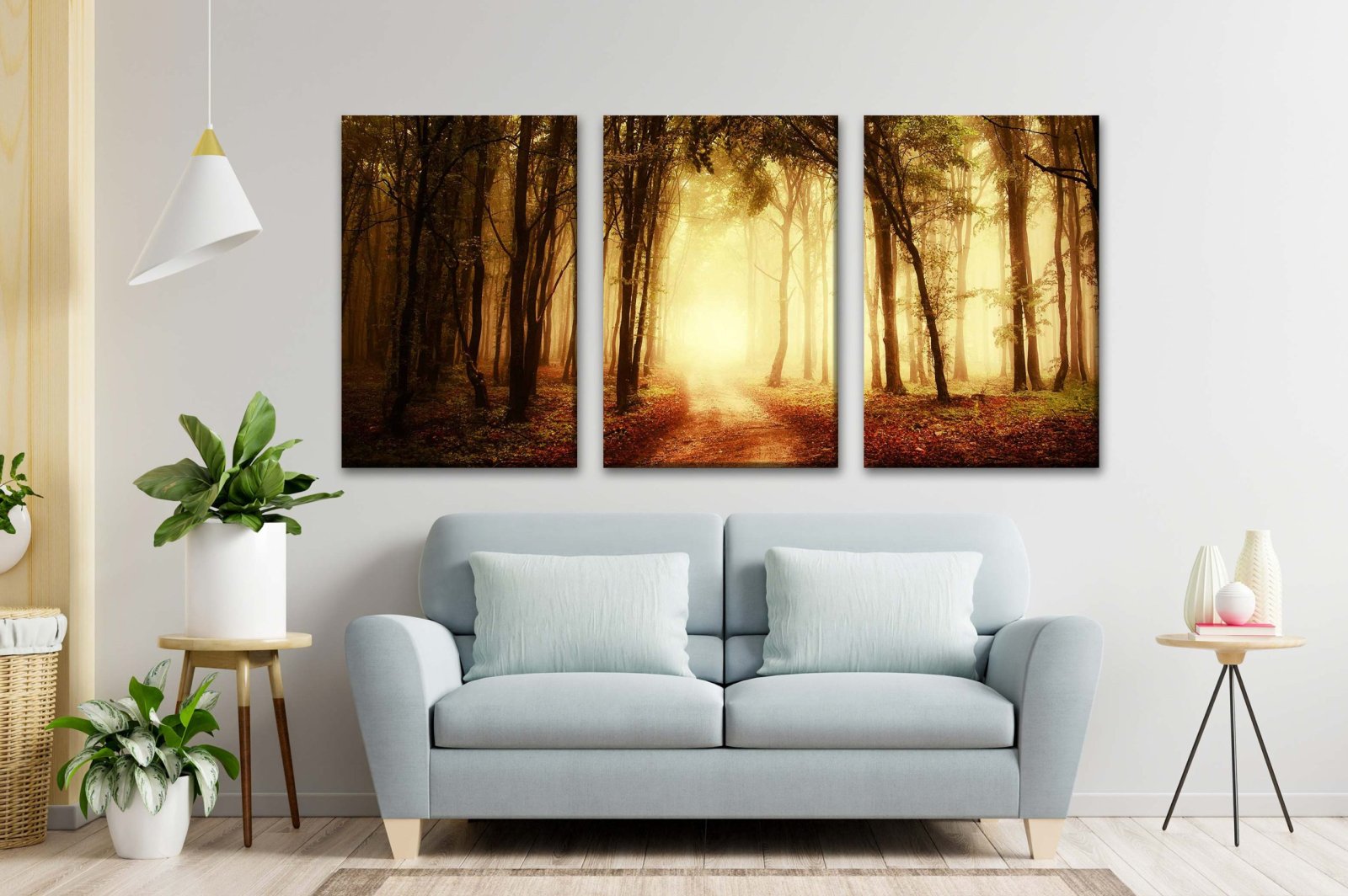 Mystical Woods Triptych