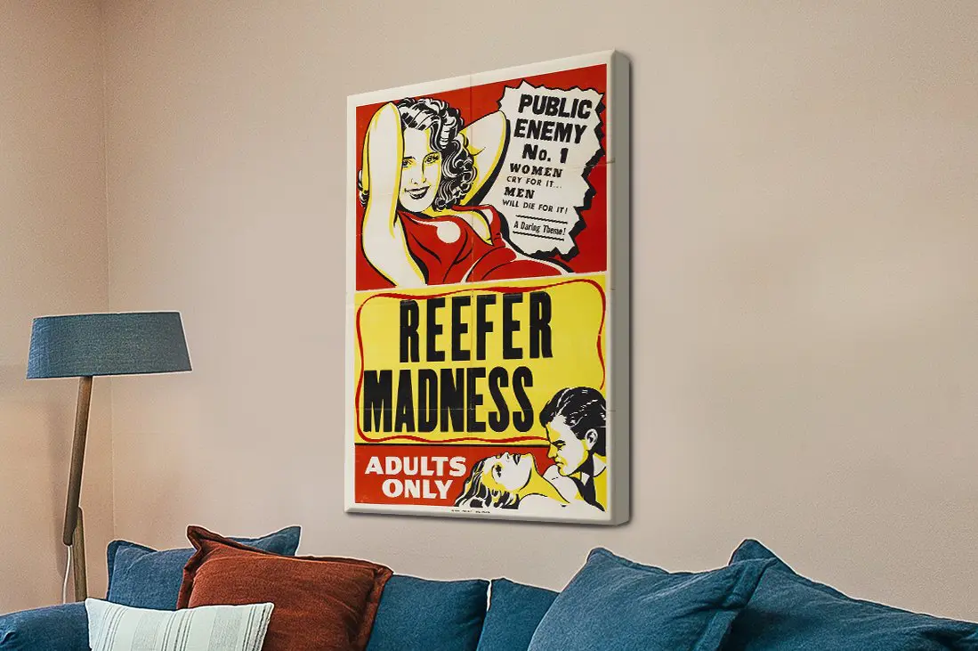 Buy a Framed Reefer Madness Movie Poster | Canvas Prints Perth