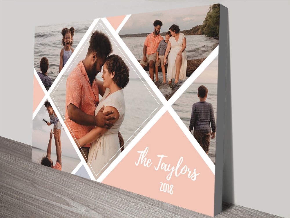 Diamond Photos Personalised Collage Wall Art | Canvas Prints Perth