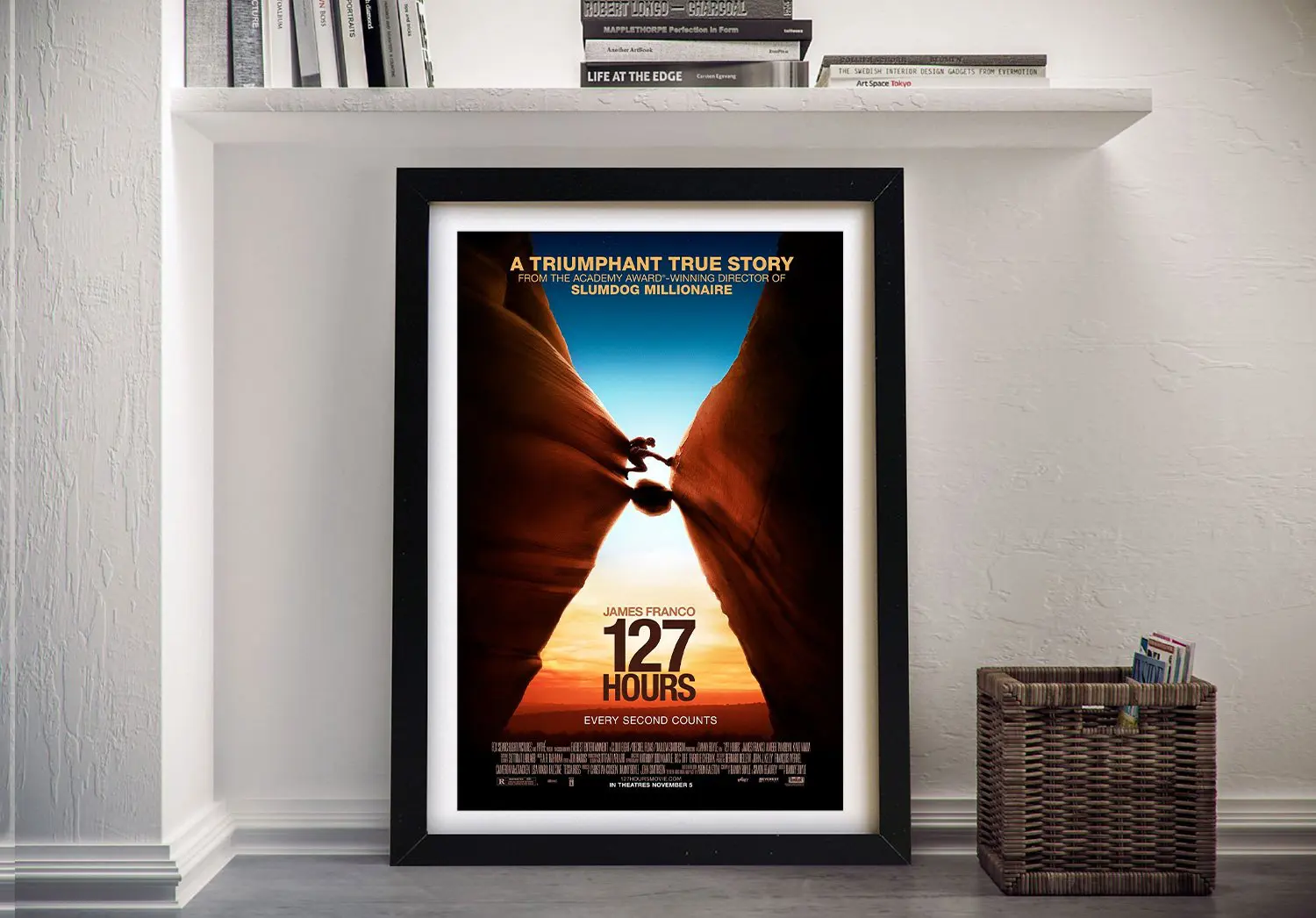 James Franco 127 Hours Poster