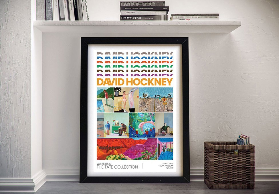 Affordable Hockney Collage Expo Poster | Canvas Prints AU