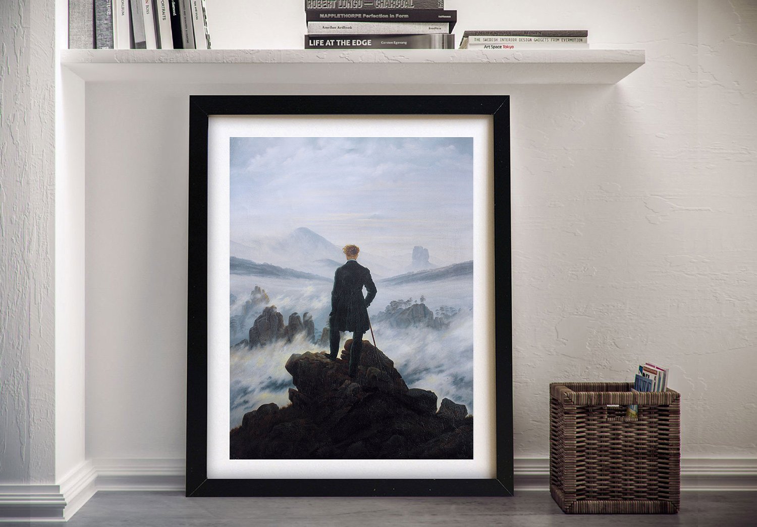 Wanderer Above the Sea Fog Friedrich Art | Canvas Prints Perth