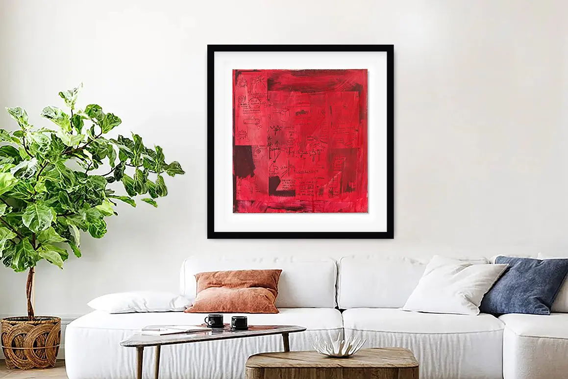 Chicken Wings Three Basquiat Print | Canvas Prints Perth