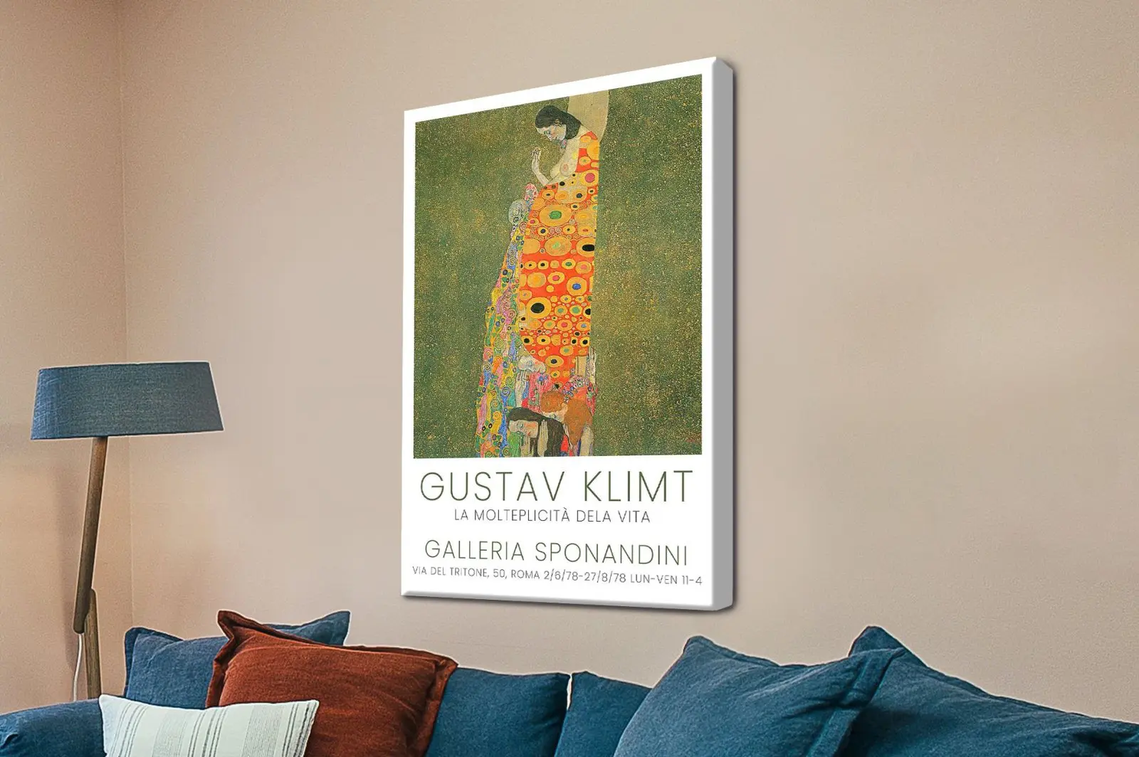 Klimt Hope II Expo Modern Art Print | Canvas Prints Perth